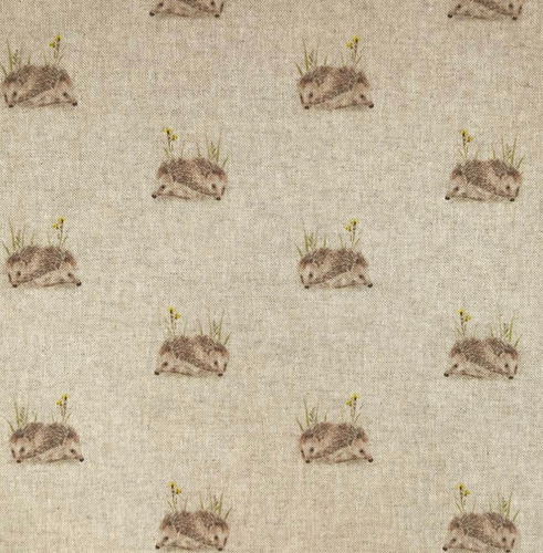 Chatham Glyn Hedgehog All Over Linen Lampshades by Berry & Grouse ...