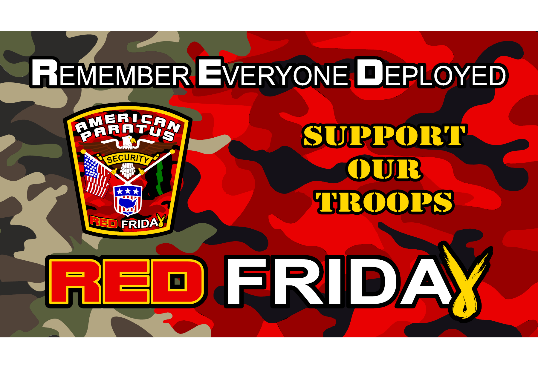 Red Friday | American Paratus Security Agency