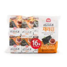 Haepyo Sesame Oil Seaweed Laver 16 pk | Korean Food Mart