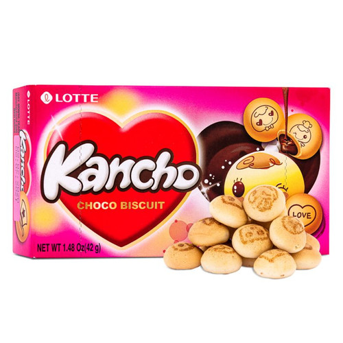 Lotte Kancho Choco Biscuit | Korean Food Mart