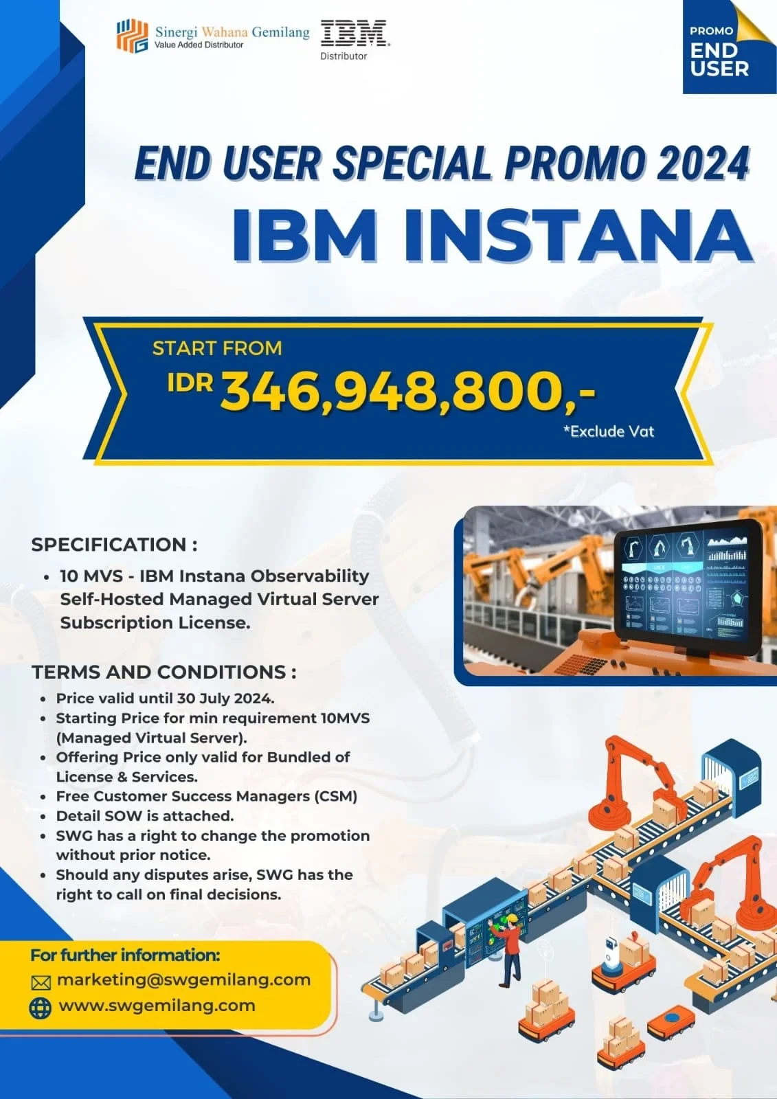 END USER SPECIAL PROMO 2024 IBM INSTANA