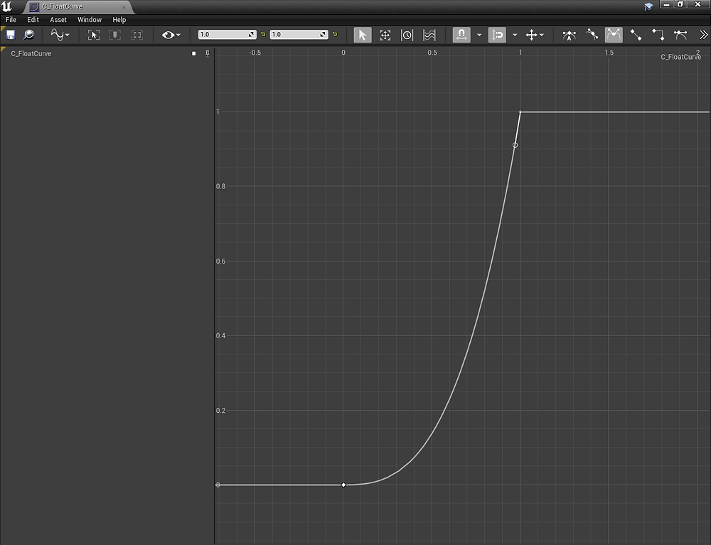 Using curves in Blueprint animations