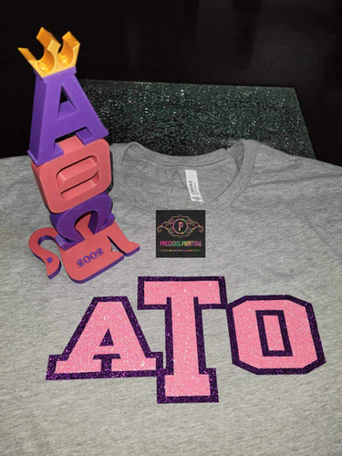 ATO Greek Letter and Statue Combo | coessiescreations