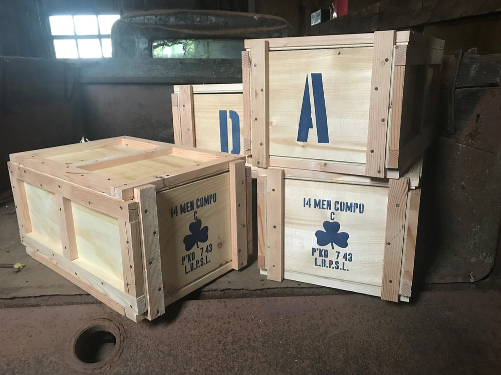 "Crate Expectations 2021" - re-enactor compo chest workshop