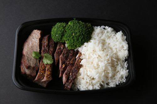 Steak and Rice with Broccoli | FitManiaMeals