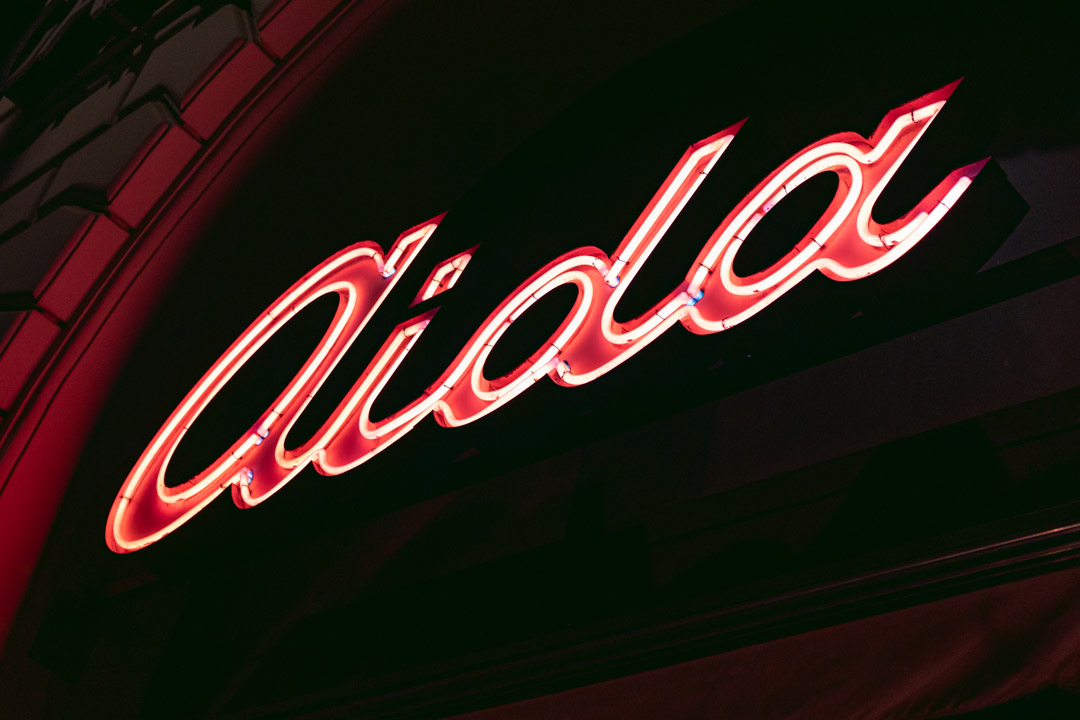 Neon signs in Vienna for night photography enthusiasts.