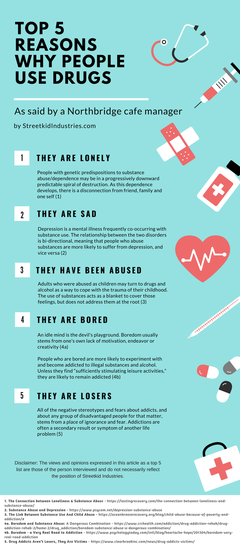 Reasons Why People Take Drugs