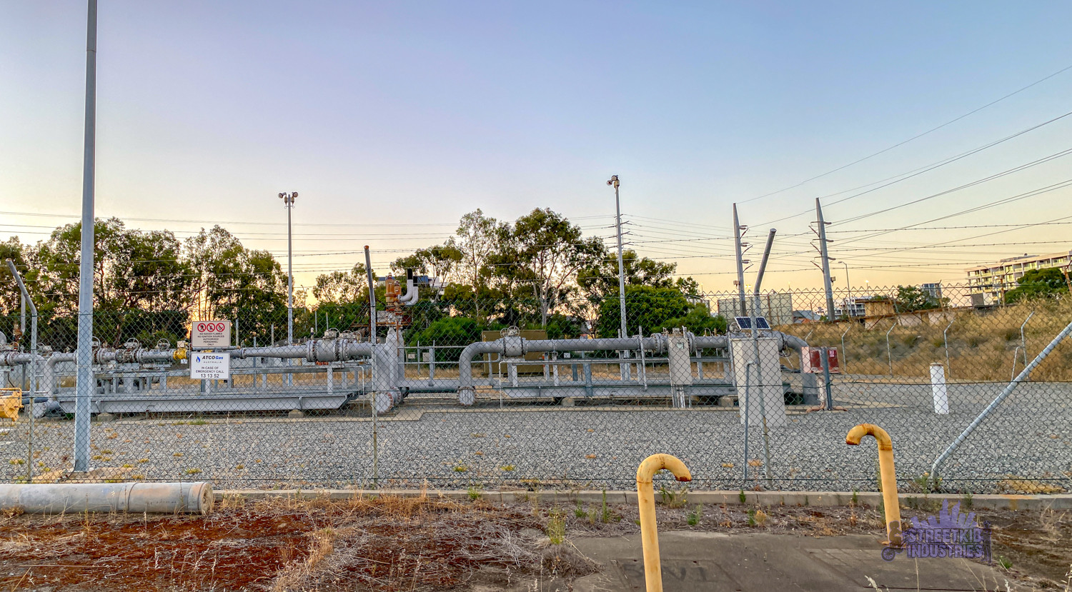 Gas Station Gate | East Perth Power Station