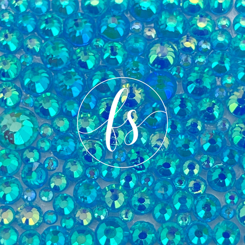 NEON AQUA AB SCATTER MIX | FS SUPPLY SHOP