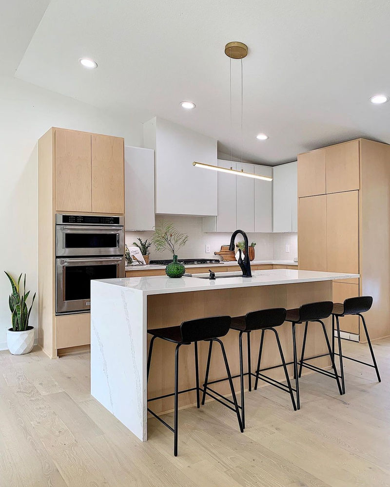 20 ideas to decorate a small minimalist kitchen