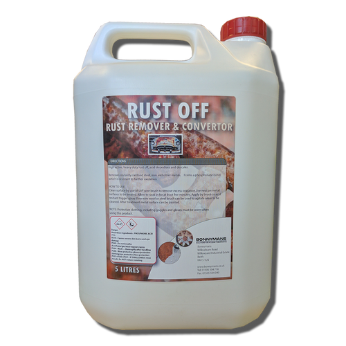 Rust Off, Phosphoric Acid, Rust Remover and Descaler | Bonnymans