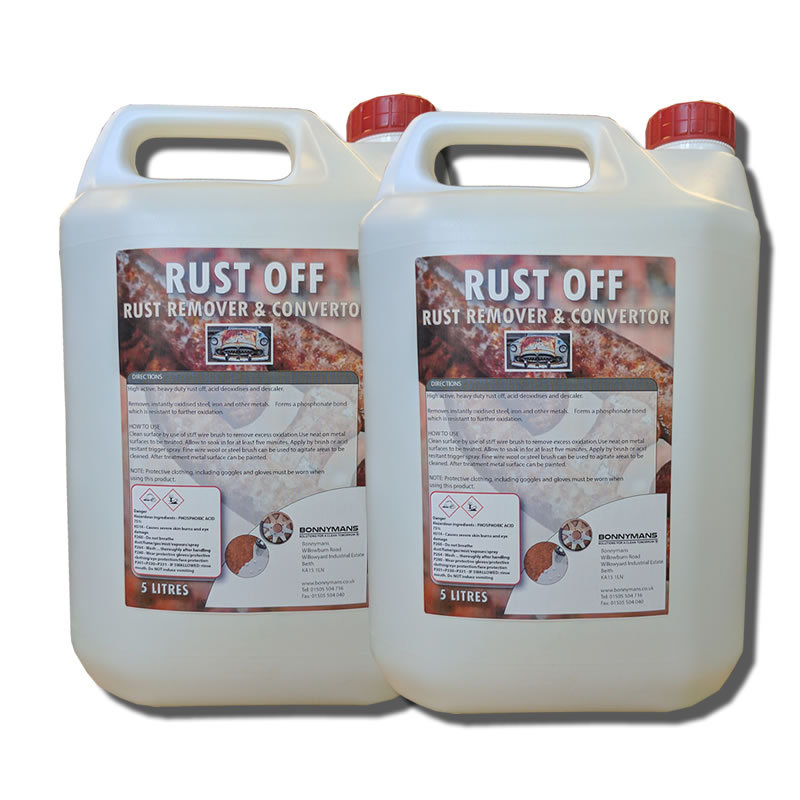 Rust Off, Phosphoric Acid, Rust Remover and Descaler | Bonnymans