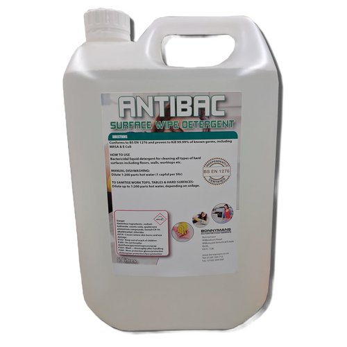 Antibac - General Purpose Cleaner - BS EN Approved | Bonnymans