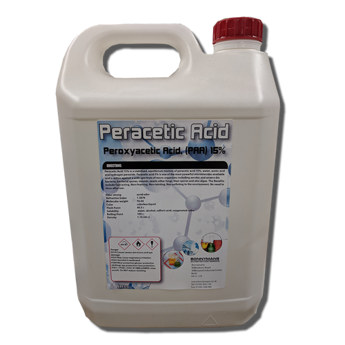 Peracetic Acid, Peroxyacetic Acid, (PAA) 15% | Bonnymans