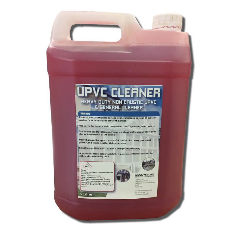UPVC Cleaner - Heavy Duty Non Caustic Cleaner | Bonnymans