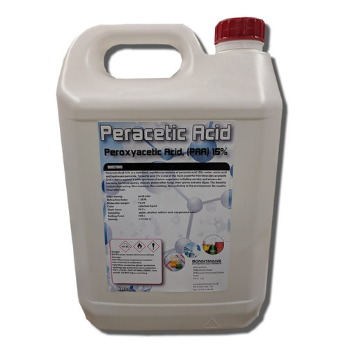Peracetic Acid, Peroxyacetic Acid, (PAA) 15% | Bonnymans