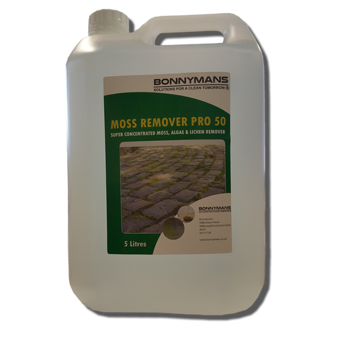 Moss Remover Pro 50 - Super Concentrated - 1300 Square Metres | Bonnymans