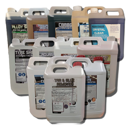 Car Valeting and Car Wash Pack - 1 Years Supply | Bonnymans