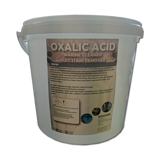 Oxalic Acid - Rust Remover Hull Deck Cleaner | Bonnymans