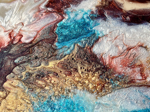 Resin Art | Let It Percolate | Moonkusser Art