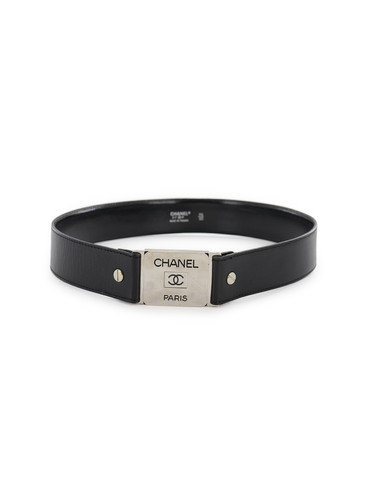 Chanel CC Logo Leather Belt | Née Vintage