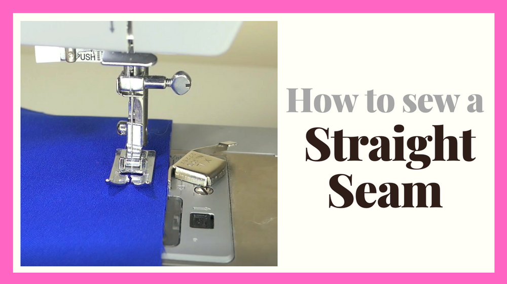 How to sew a perfectly straight seam?
