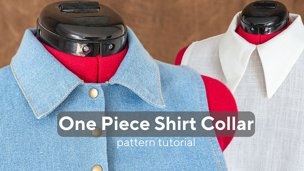 One Piece Shirt Collar Pattern