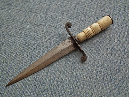 Antique American Civil War Confederate Fighting Knife Dagger | 101antiques