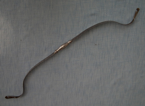 Antique Indian Silver Gold Damascened Steel Reflex Bow 18th C Islamic ...