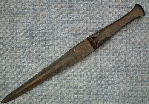 Ancient Bronze Babylonian Type Sword Dagger Luristan 1200 -1000 BC ...