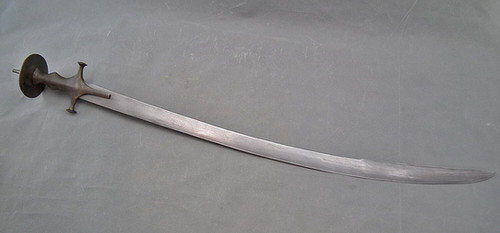 Antique Indo Persian Islamic Mughal Indian Damascus Steel Sword Talwar ...