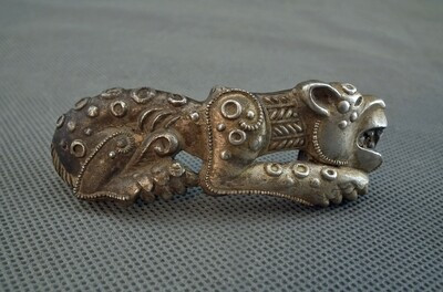 Ancient 5th-3rd Century BC Scytho-Siberian Silver Plaque Siberian ...