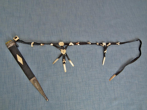 Antique Caucasian Russian Kuban or Don Cossacks Scabbard and Belt for ...