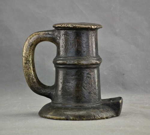 Antique 18th Century American Bronze Naval Cannon Mortar Thunder Mug ...