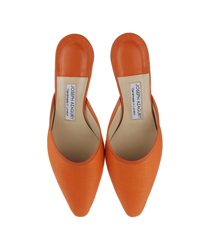 Yasmin orange raffia | Joseph Azagury London - Luxury Designer Women's ...