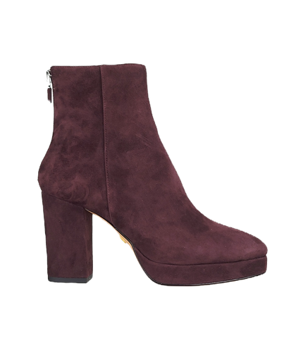 Anita burgundy suede | Joseph Azagury London - Luxury Designer Women's ...