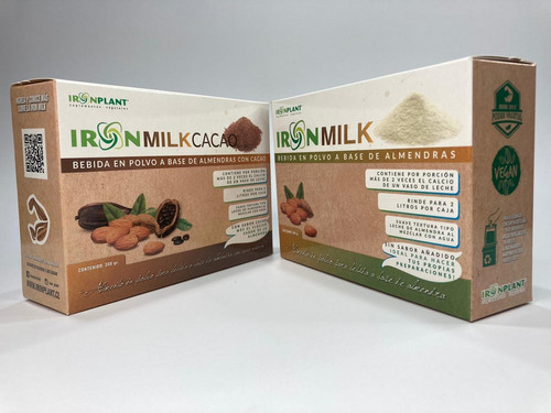 Iron Milk pack Cacao-Natural | Iron Plant