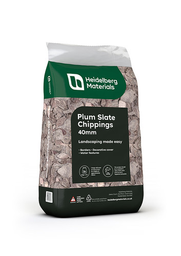 Plum Slate (25kg Bag)Valley Hill Builders