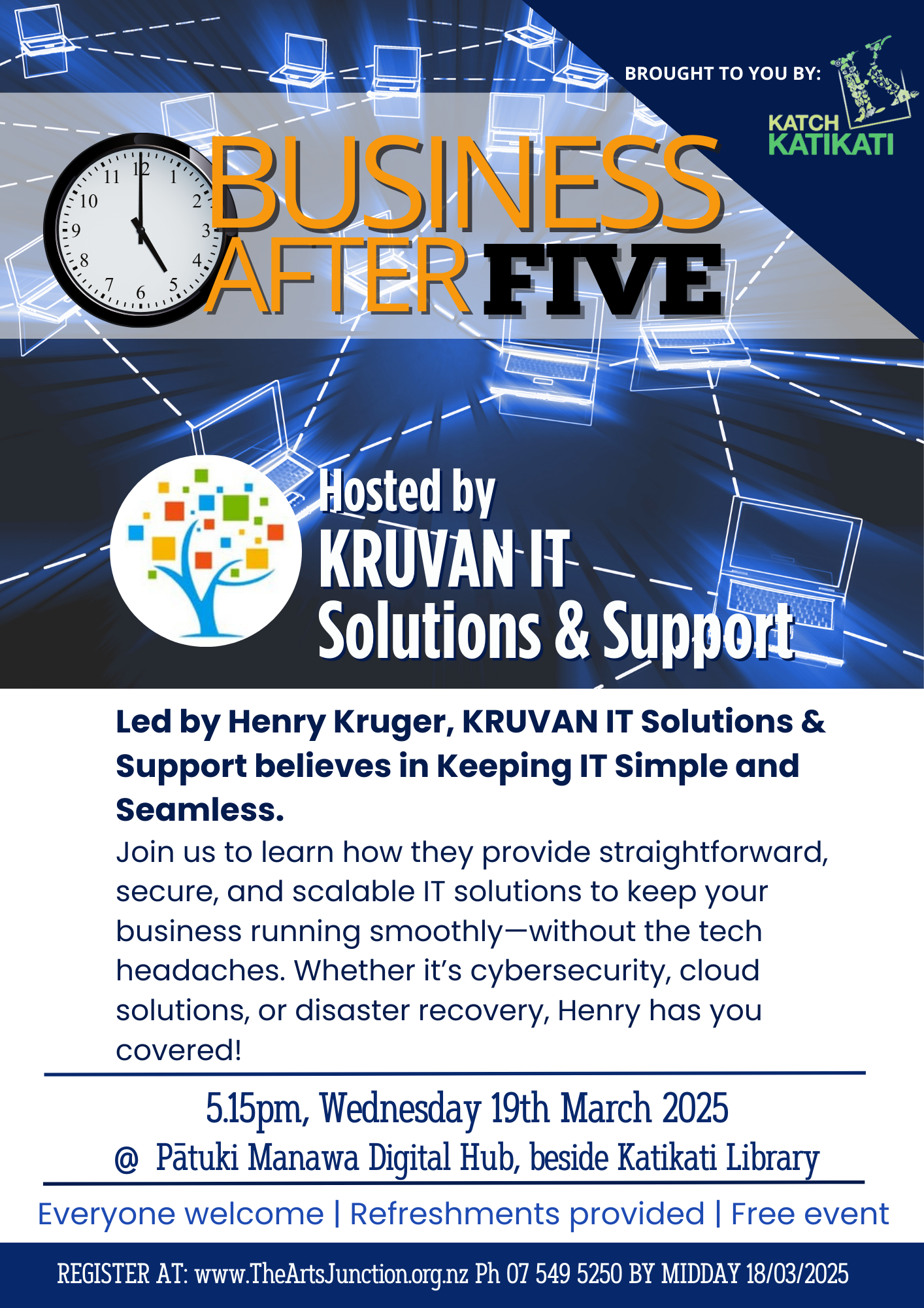 Business After Five - March 2025 | Theartsjunction