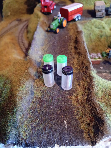 O gauge Modern bins set of 4 | Moor View Models