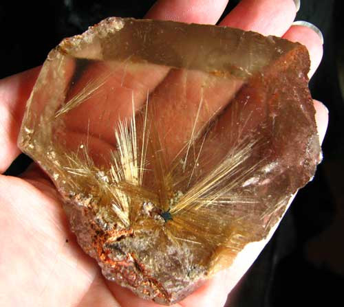 STAR Rutilated Quartz Stone | Avalon Crystals