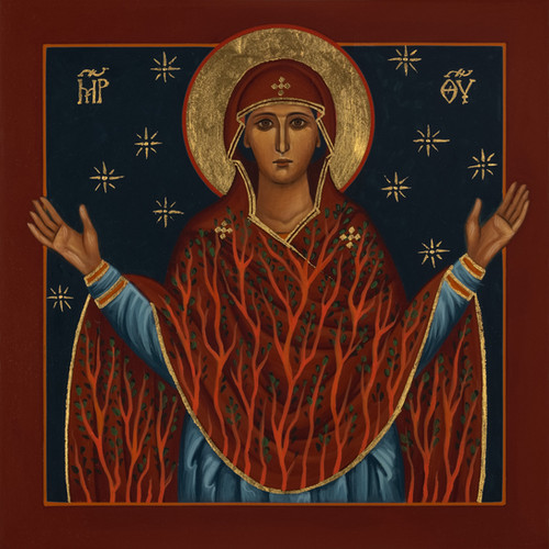 Theotokos the Unburnt Bush | Sophia Icon Studio