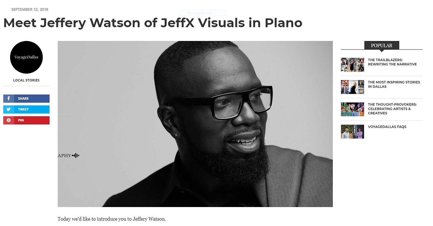 BIOGRAPHY | Jeffxvisuals
