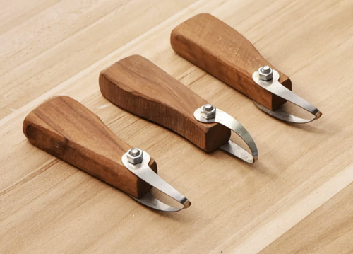 Curved V Tip Carving Shaping Tool | Meet Ceramics