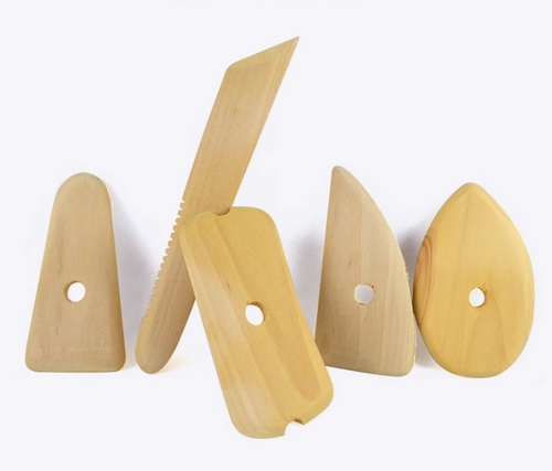 Wooden Rib Tool 5 Piece | Meet Ceramics