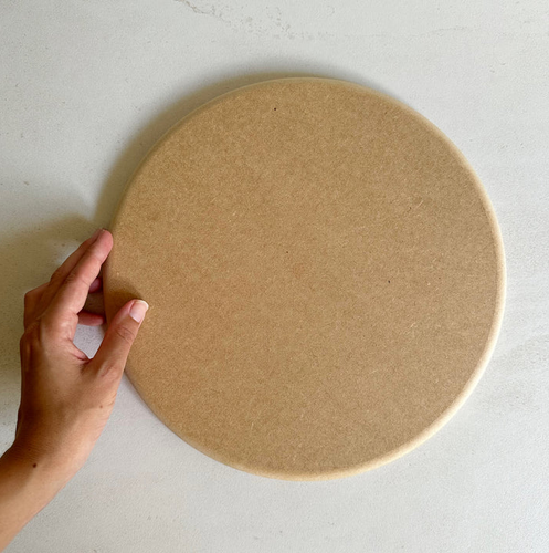 Fin Round Pottery Form 30cm with Roundover Edge | Meet Ceramics
