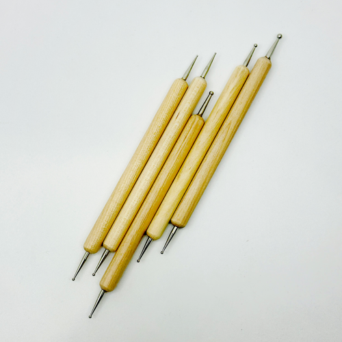 Double-Headed Texturing Tools - set of 5 | Meet Ceramics