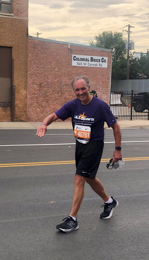 Athlete runs final marathon to honor his mother