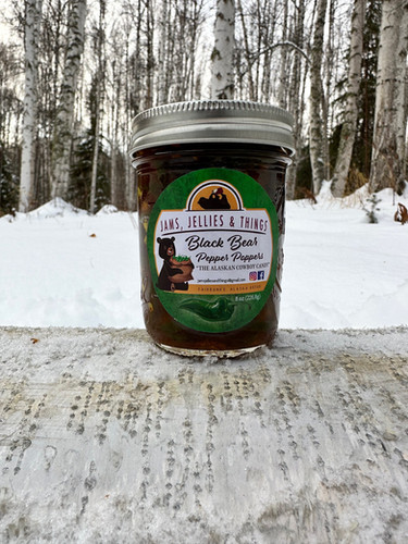 4oz Black Bear Pepper Poppers “The Alaskan Cowboy Candy” | Jam Jellies ...