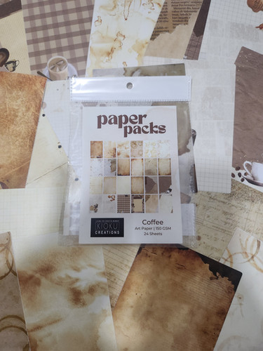 Paper Pack - Coffee | Kioku Creations